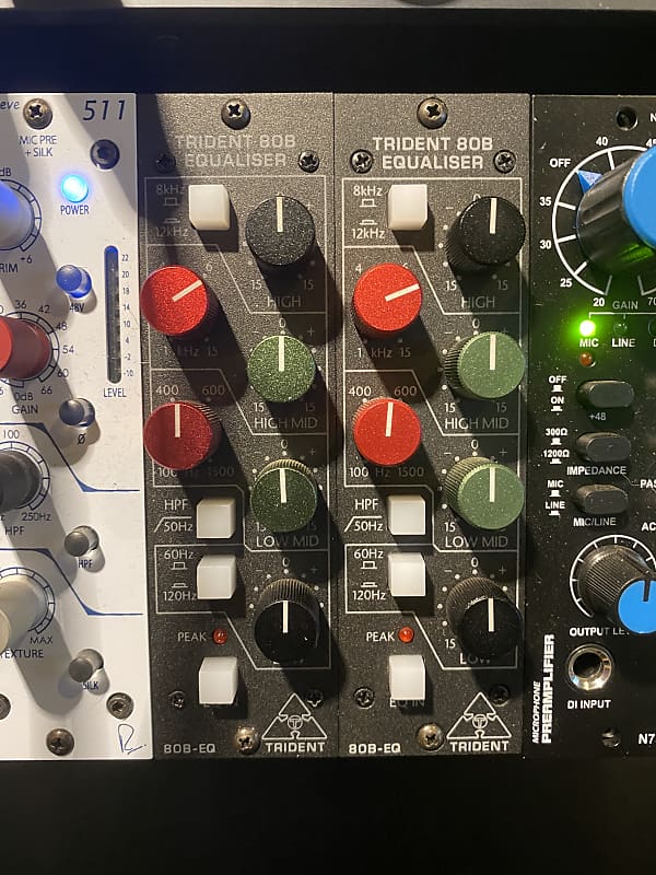 Trident 80B EQ 500 Series Equalizer Module (Pair) | Reverb