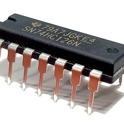 SN74HC126N SN74HC126 74HC126 Quadruple Bus Buffer Gates with | Reverb