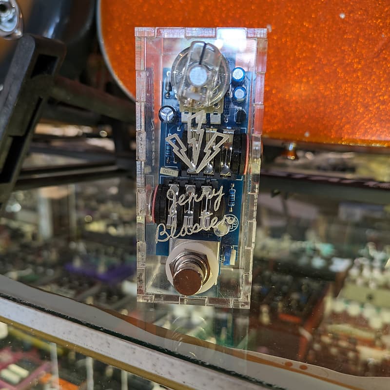 Collar City Guitars Jerry-Blaster Boost Pedal Clear *Acrylic | Reverb