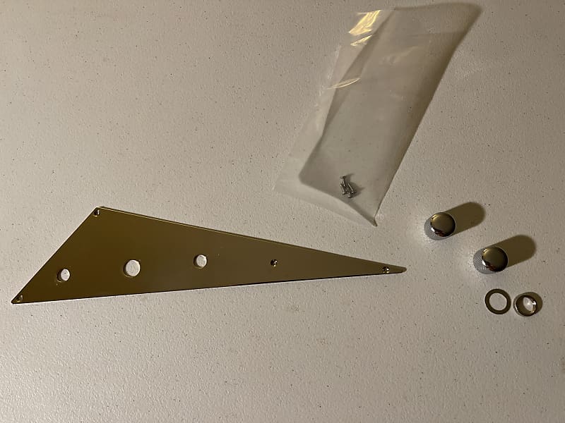 Genuine Jackson RR Pro Control Plate Chrome | Reverb