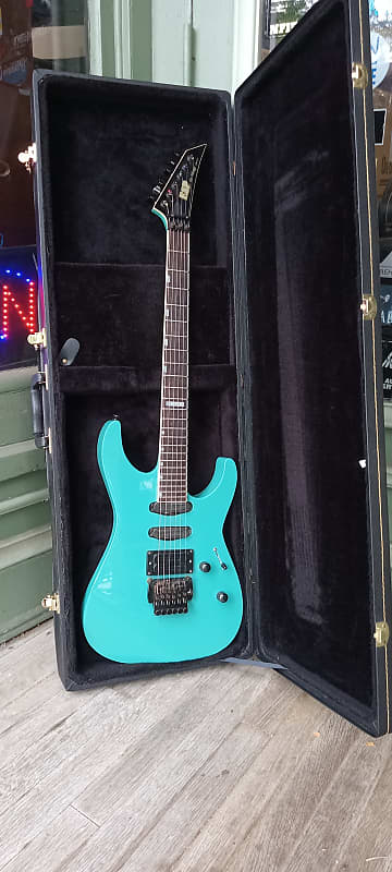 ESP Mirage Custom Guitar 1987 - Sea Foam Green | Reverb
