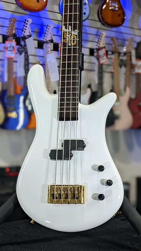 Spector Ian Hill 50th Anniversary Limited Edition White w/ | Reverb