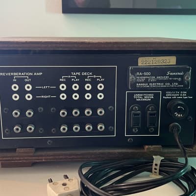 Sansui RA-500 1971 - Spring reverb | Reverb