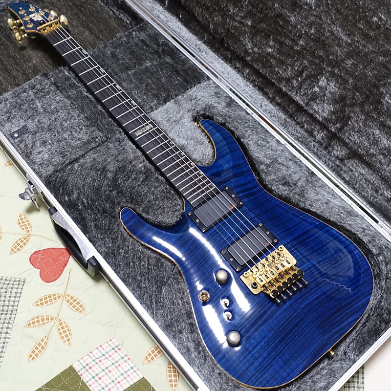 ESP Original Horizon FR CTM Custom Order Lefty Blue | Reverb Australia
