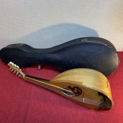 1963 Suzuki M-203 Bowl back Mandolin with original case, pick | Reverb