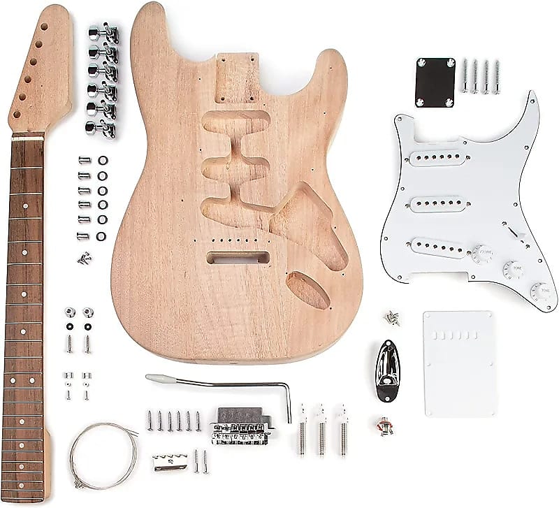 StewMac DIY S-Style Electric Guitar Kit 5281 | Reverb