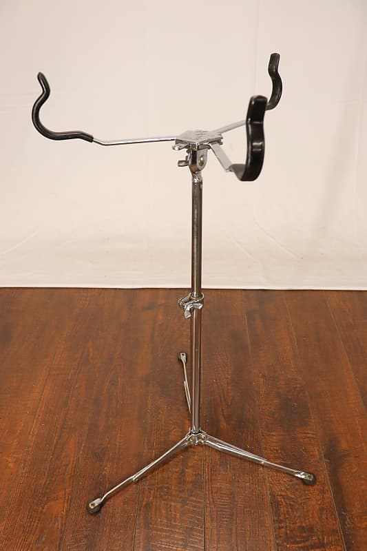 WFL Flat Base Snare Drum Stand Vintage 1950's Round Feet | Reverb