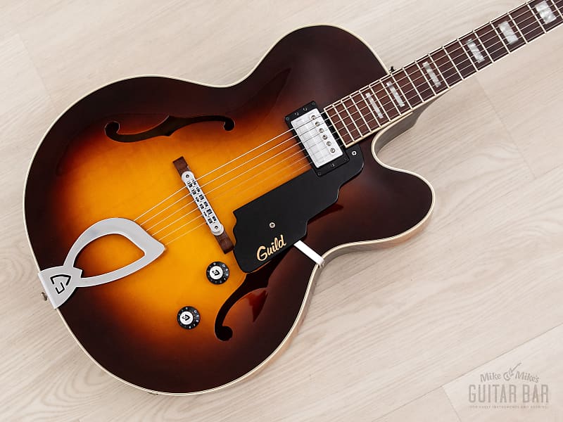 1999 Guild X150 Savoy Archtop Electric Guitar Sunburst, | Reverb