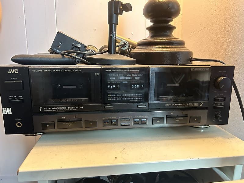 JVC TDW 803 1991 - Black | Reverb JVC TDW 803 1991 - Black | Reverb