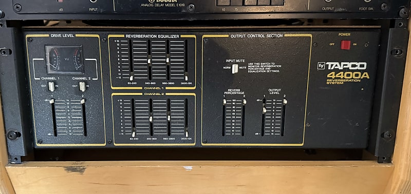 Tapco (Electro Voice) 4400A Reverberation System - stereo | Reverb