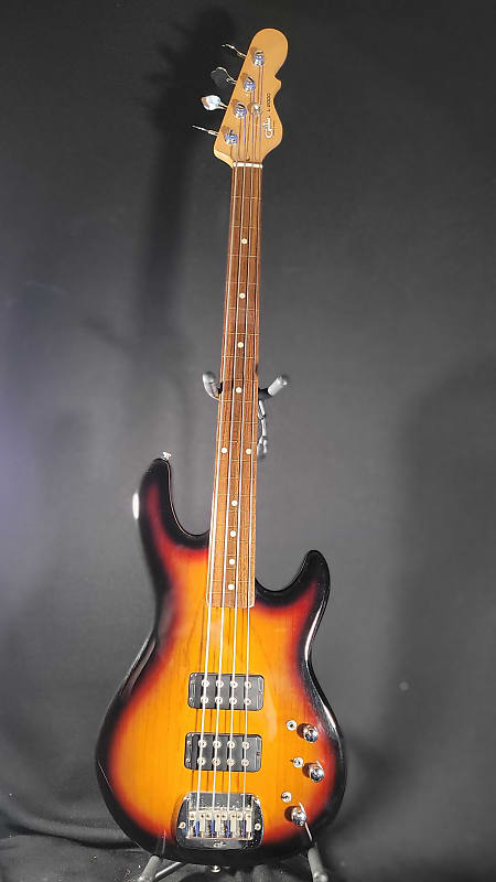 G&L Tribute L2000 Fretless Bass Guitar - 3-Tone Sunburst w | Reverb
