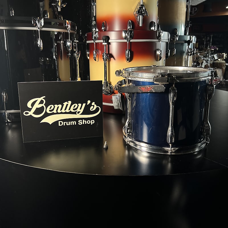 Tama Rockstar 10x12" Rack Tom in Dark Blue (Missing Parts) | Reverb