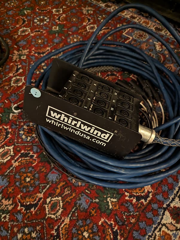 Whirlwind 12 channel 25ft snake | Reverb