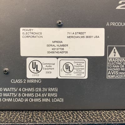 Peavey MP 600 Powered Mixer - Tested & Working! | Reverb