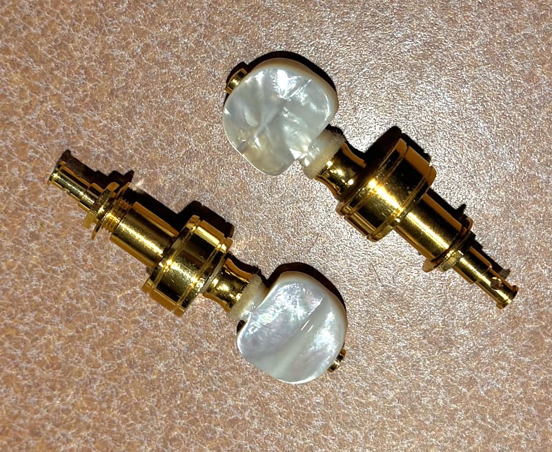 Gibson 2 Banjo Tuners (TWO) - GOLD | Reverb