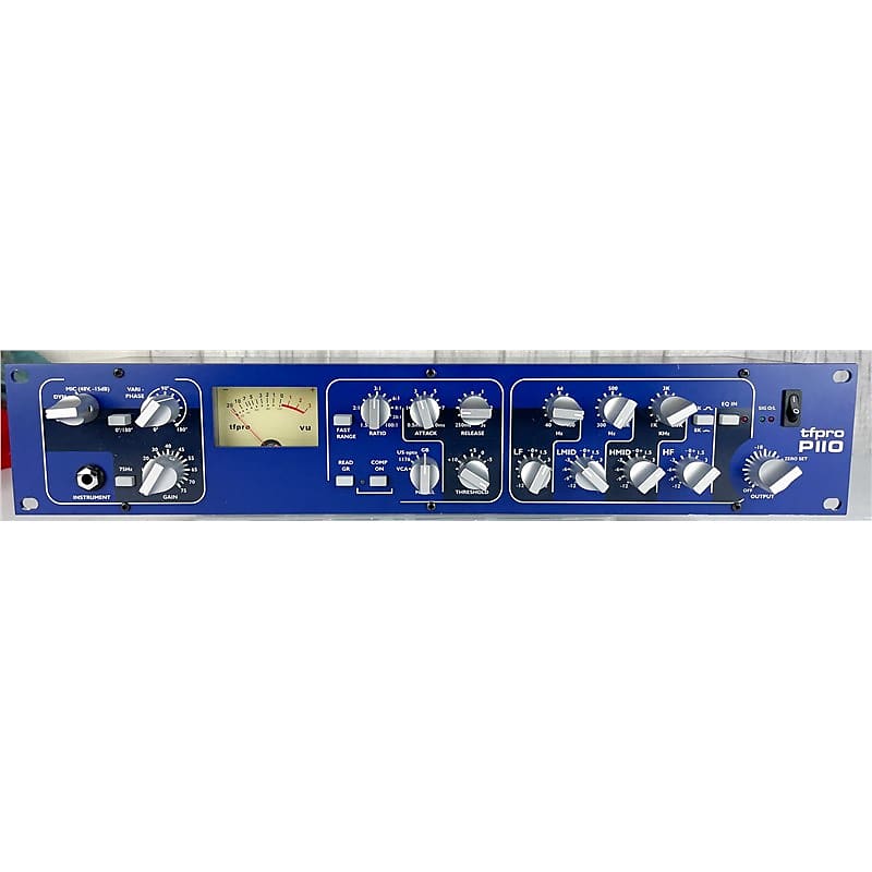 TFPro P110 Mic Preamp Compressor EQ, Second-Hand | Reverb UK