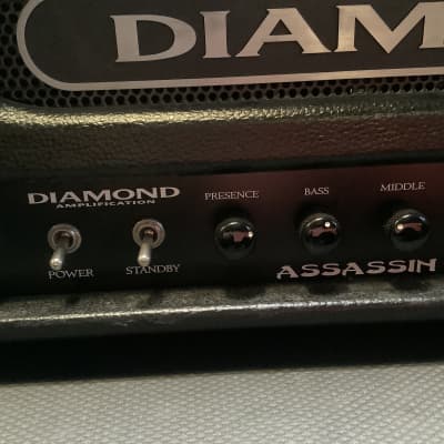 Diamond Assassin Tube Amplifier Head Black | Reverb