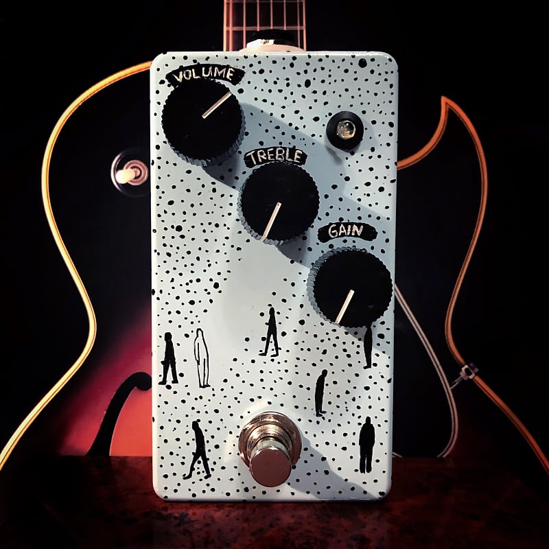 Noise Space Audio Klon Clone Hand Painted | Reverb Canada