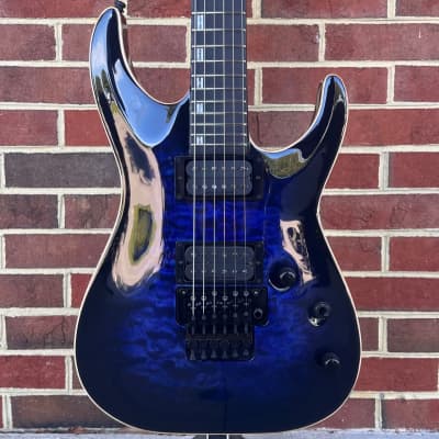 ESP EII HOR FR II TESB EMG Horizon Tiger Eye Sunburst Flame | Reverb