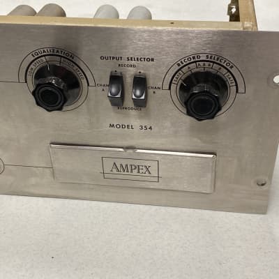 Ampex 354 Stereo Tube Preamp for Reel to Reel | Reverb