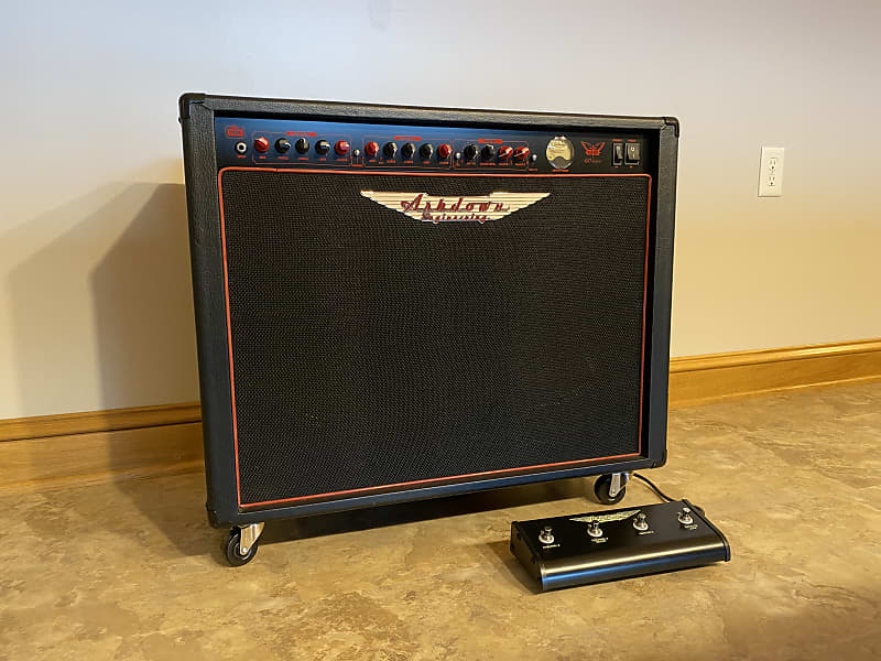 Ashdown Fallen Angel 60 Watt All Tube 2x12 Combo Black/Red | Reverb