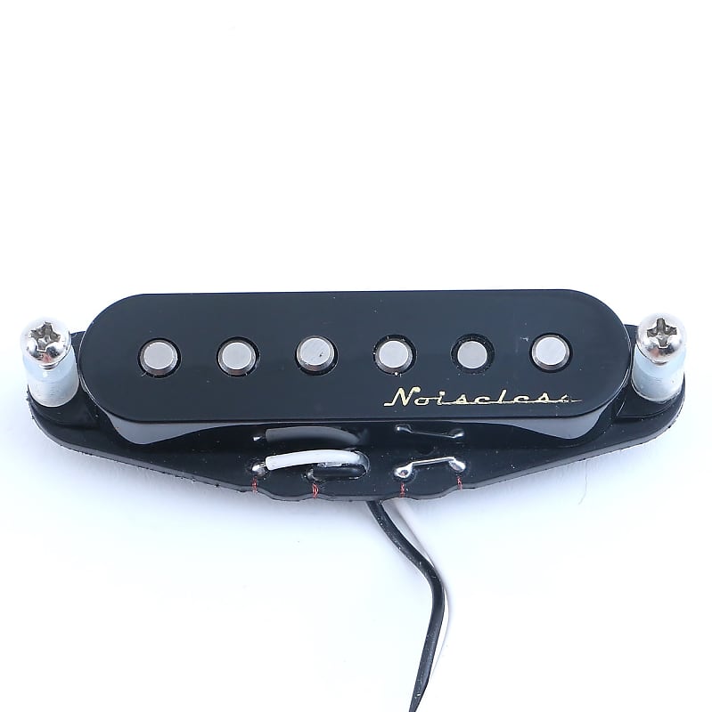 Fender Noiseless Strat Single Coil Middle Guitar Pickup | Reverb