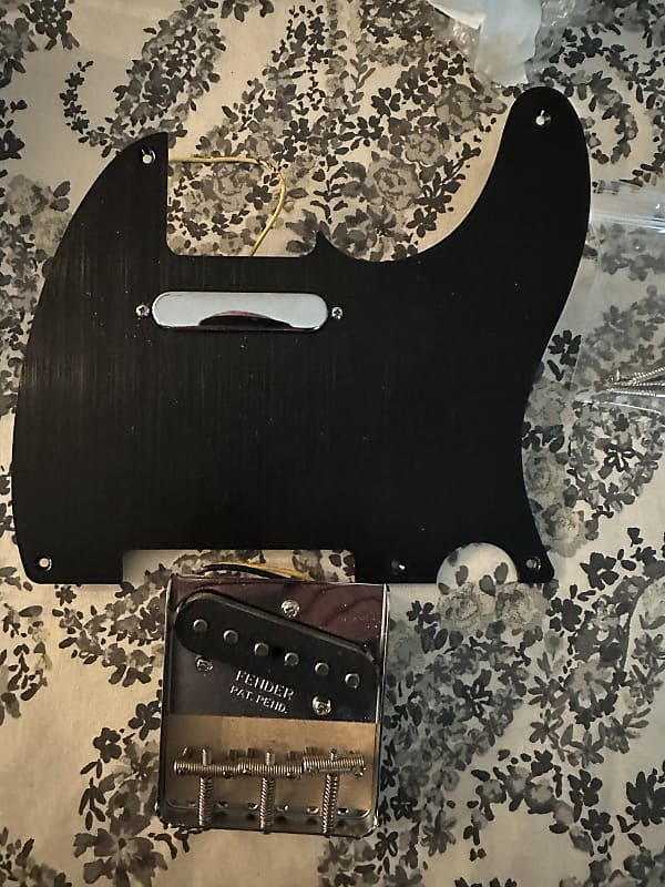 Fender Yosemite Telecaster pickup set with metal pickguard | Reverb