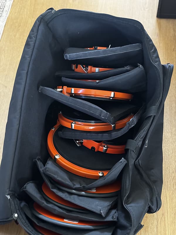 2Box DrumIt 2016 (estimate) - Orange pads with 682 mesh heads | Reverb