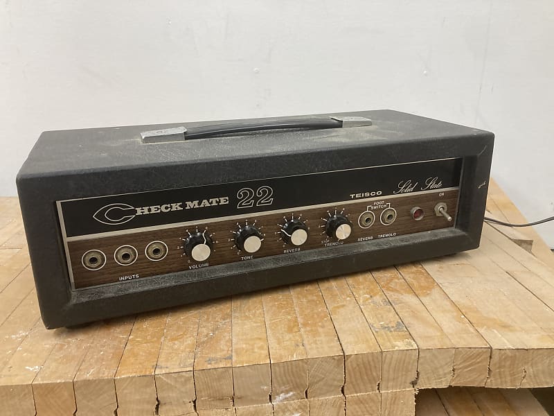 Teisco Checkmate Checkmate 22 solid state head | Reverb