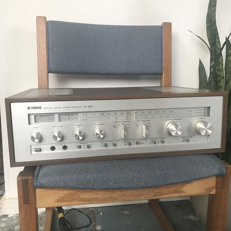 Yamaha CR-820 Natural Sound Stereo Receiver late 1970s Fully | Reverb
