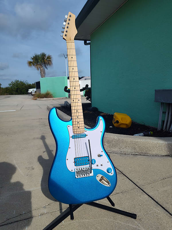 Partscaster Strat 2025 - Blue | Reverb