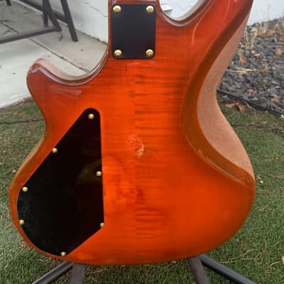 Octave Wals mk2 tribute 2022 Orange flame burst | Reverb