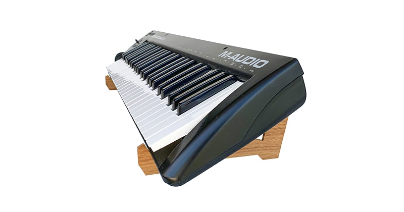 Midi controller stand- For 49 key (Oak veneered) | Reverb