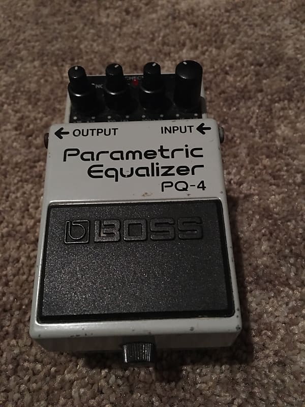 Boss Parametric Equalizer PQ-4 Grey | Reverb