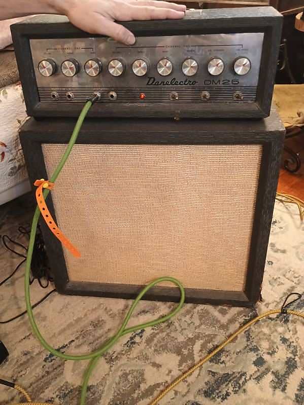 Danelectro DM25 Vintage Guitar Amp Head With Matching Cabinet | Reverb