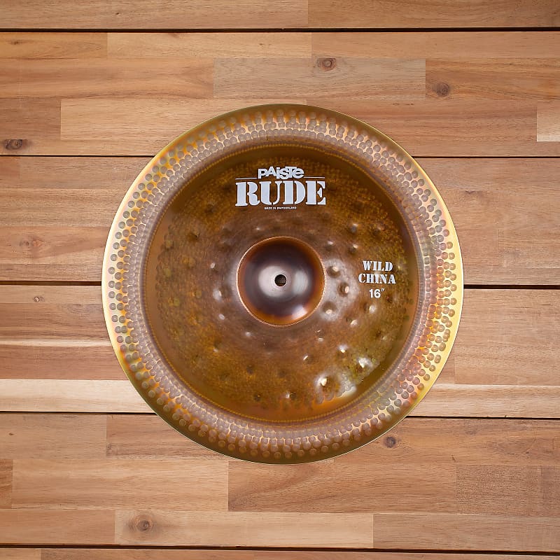 Paiste 16" Rude Wild China | Reverb