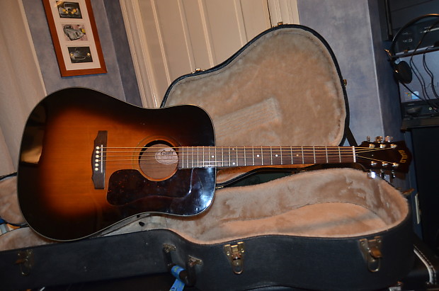 1981 guild d25 acoustic guitar, westerley made. | Reverb
