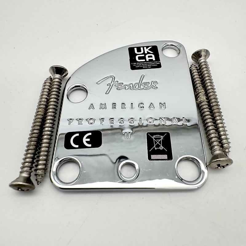 Fender American Professional II Contour Neck Plate 24084 | Reverb