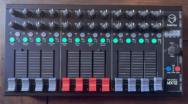 Faderfox MX12 | Reverb