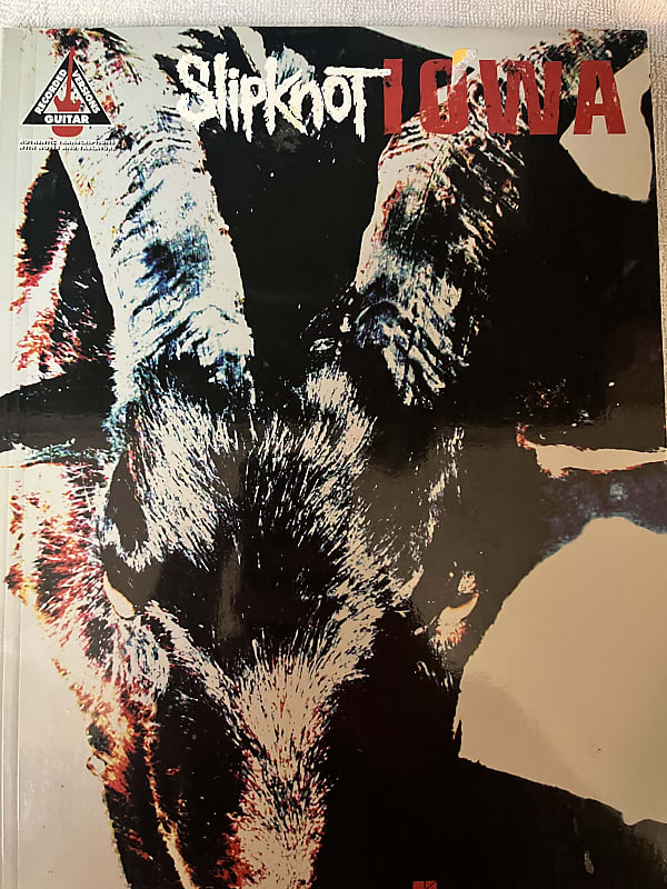 Slipknot - Iowa - Guitar Tab / Tablature Book | Reverb