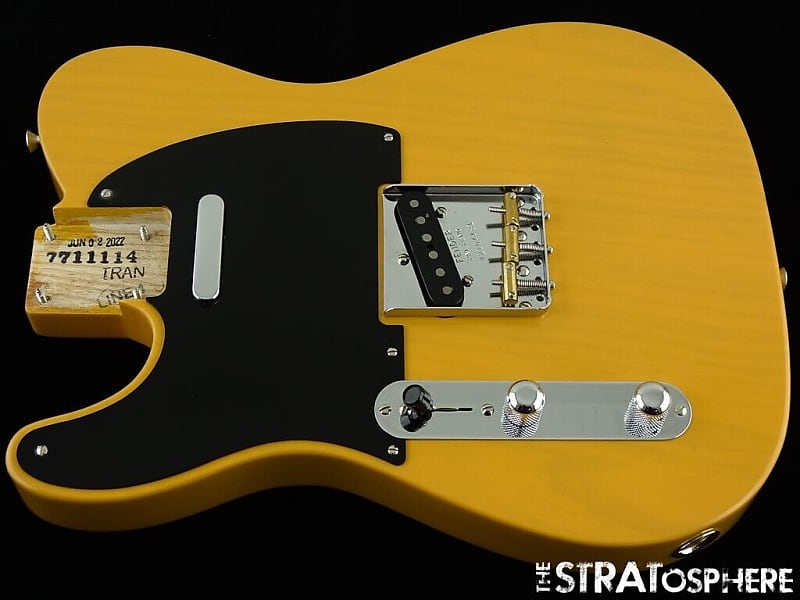LEFTY Fender American Original 50s Telecaster LOADED BODY | Reverb