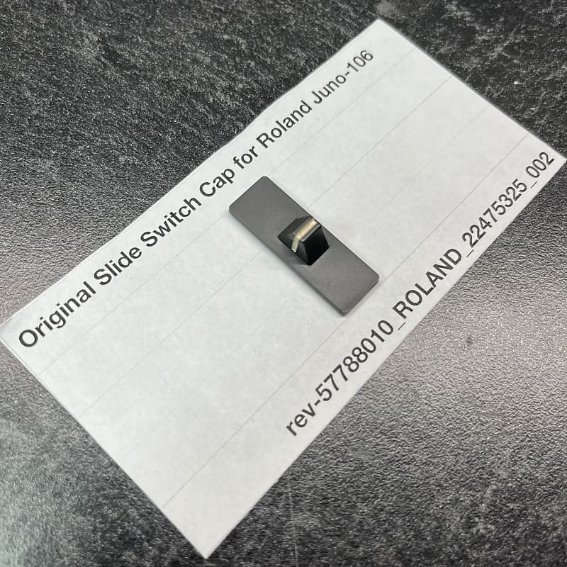 Original Slide Switch Cap for Roland Juno-106 | Reverb
