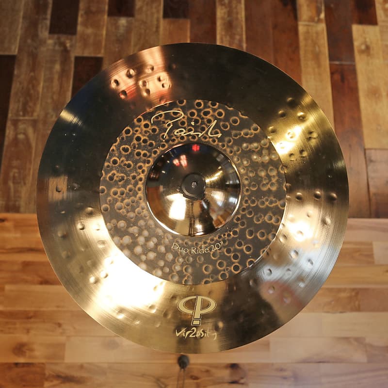 PAISTE 20" CARL PALMER SIGNATURE VIR2OSITY DUO RIDE CYMBAL | Reverb