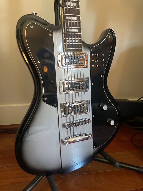 Schecter Ultra VI Silver Burst | Reverb