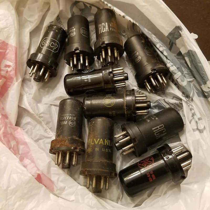 RCA etc. Pair (2) 6SC7 dual triode octal AT1000 TESTED Vacuum | Reverb