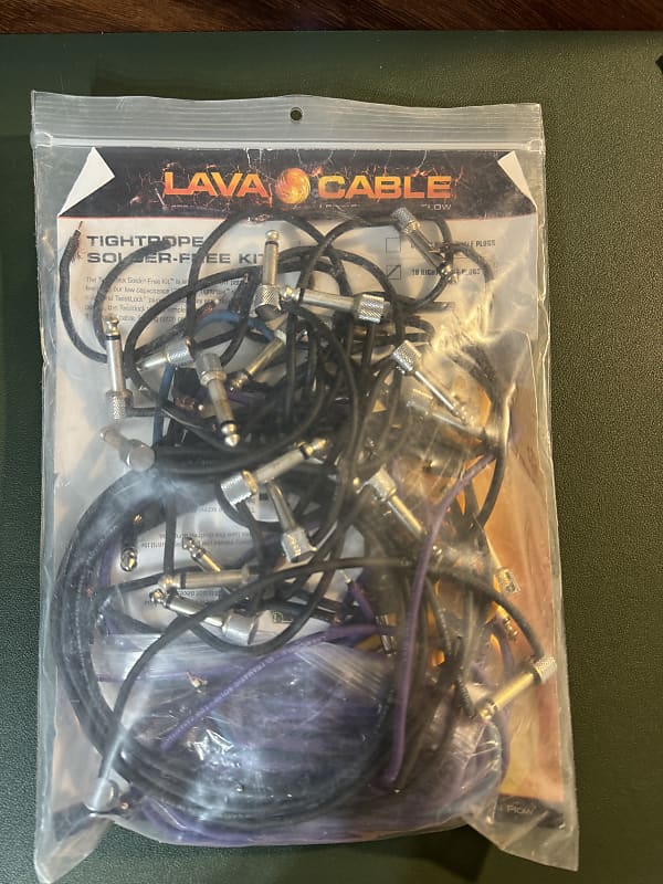 Lava Cable Tightrope Solder Free Patch Cables | Reverb