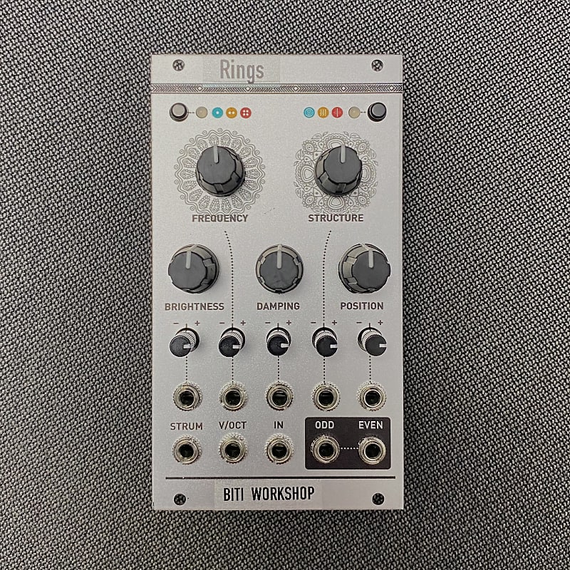 DIY Rings Clone Eurorack Synth Modular (aluminum panel) | Reverb