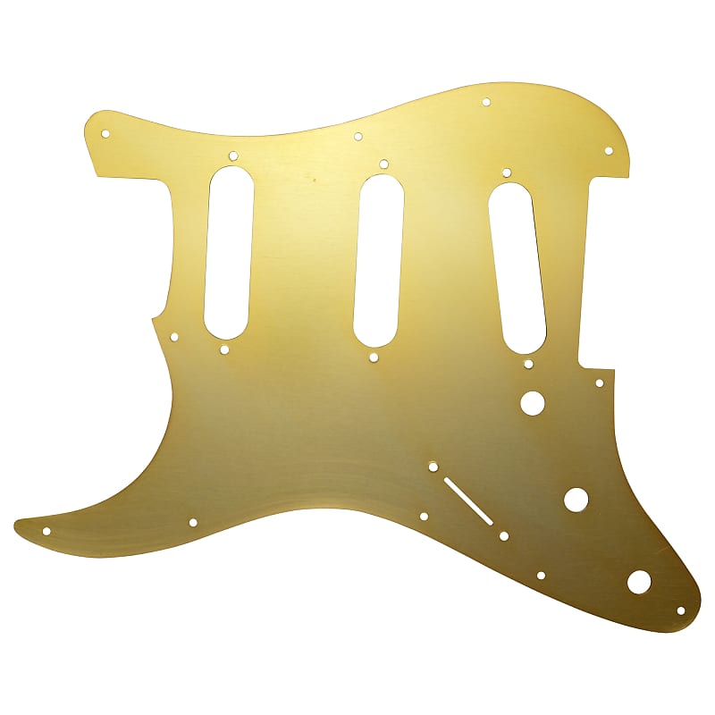 Gold Anodized 11 hole Stratocaster Compatible Scratchplate | Reverb UK