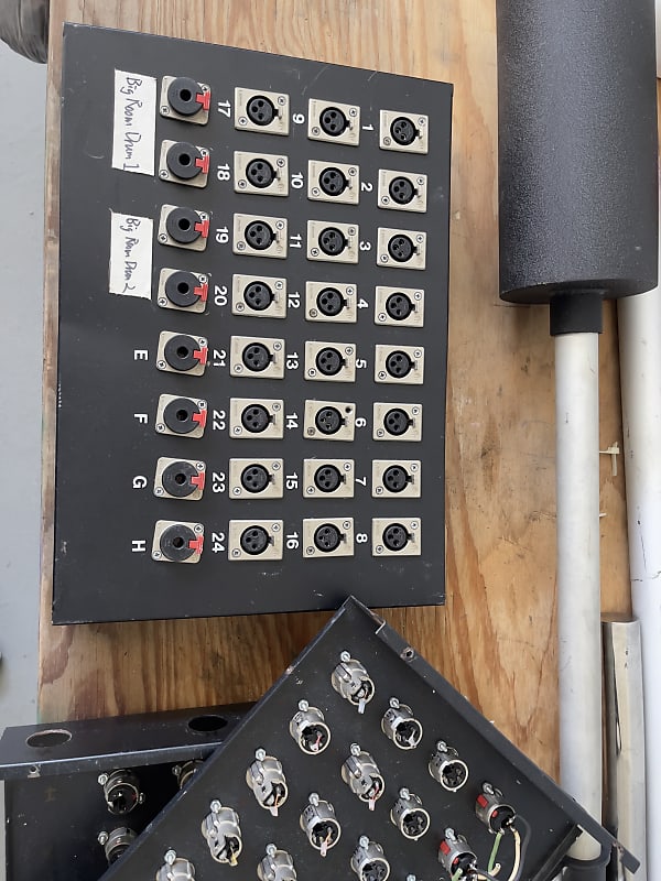 Neutrik/ whirlwind mic panels 24 xlr 8 trs Late 90s - | Reverb