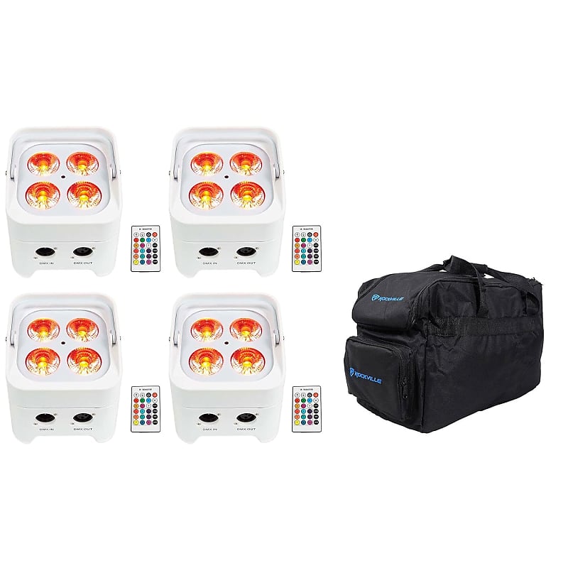 4) Best Par 50 White Rechargeable Par Lights Wireless | Reverb